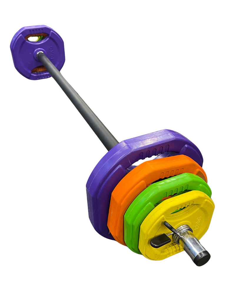 Body Pump Barbell Set – 20kg / 30kg / 40kg – Fitness and Sport