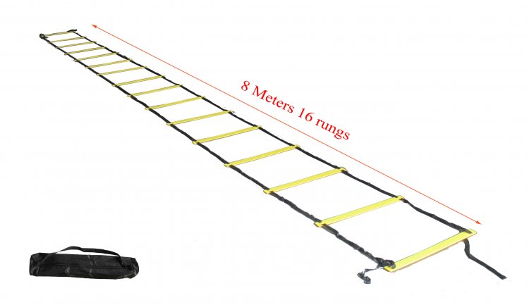 Agility Speed Ladder – 8 Metres with Carry Bag – Fitness and Sport